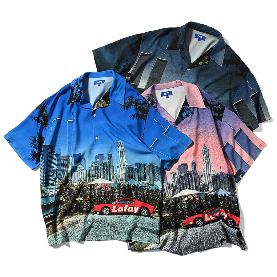 LFYT ( エルエフワイティー ) CITYSCAPE ALLOVER PATTERN SHIRT LFYT ( エルエフワイティー ) CITYSCAPE ALLOVER PATTERN SHIRT