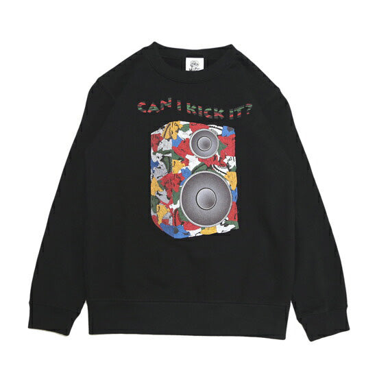 KIDS Kicks Speaker Crew Neck Sweat – BLACK STORE